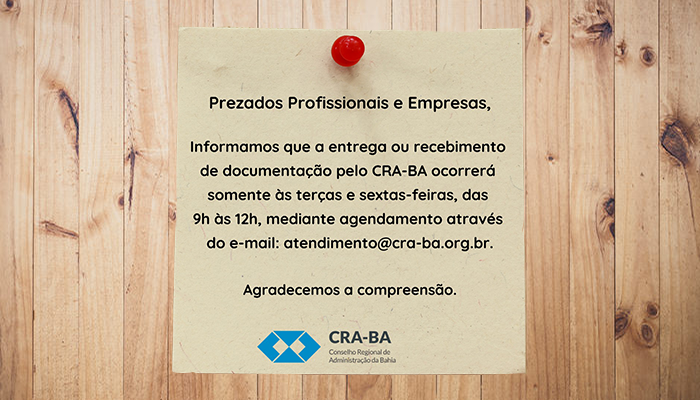 CRA-BA – Conselho Regional de Administração da Bahia